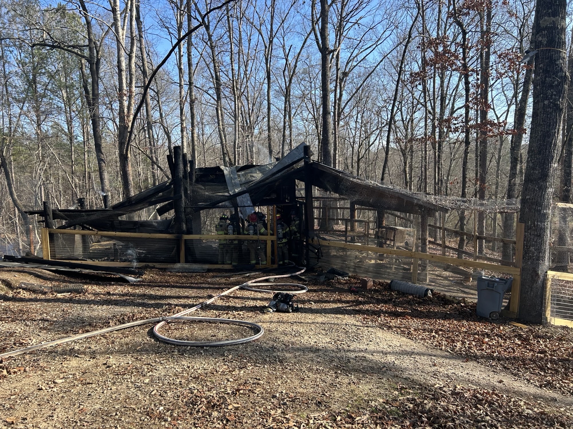 Hall County barn fire on Friendship Road kills four animals – North ...